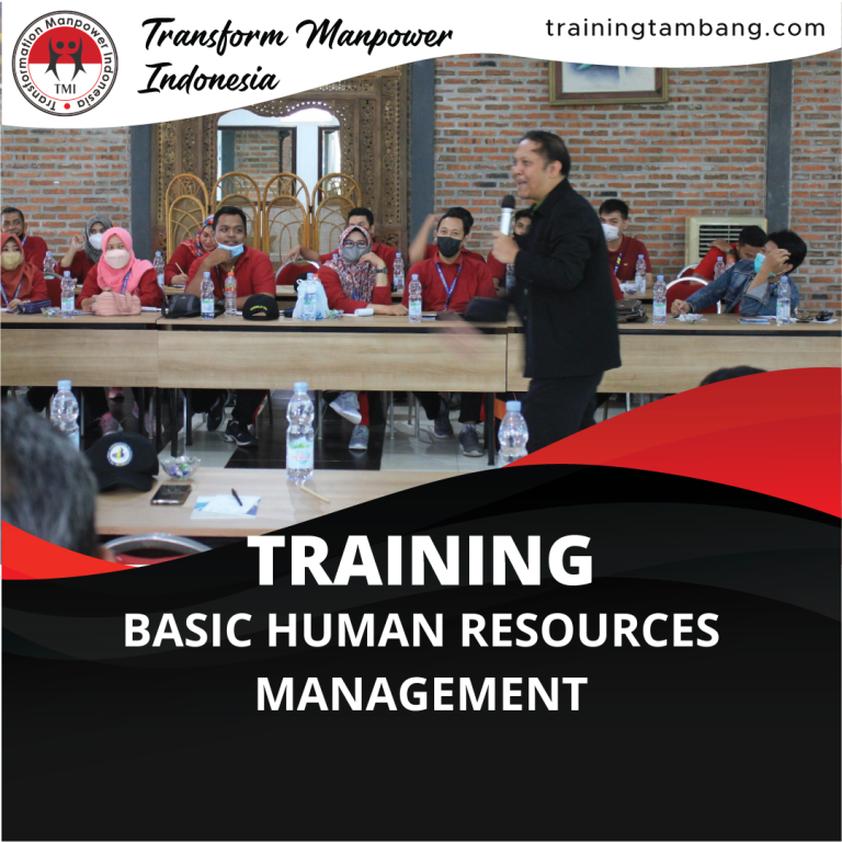 TRAINING BASIC HUMAN RESOURCES MANAGEMENT