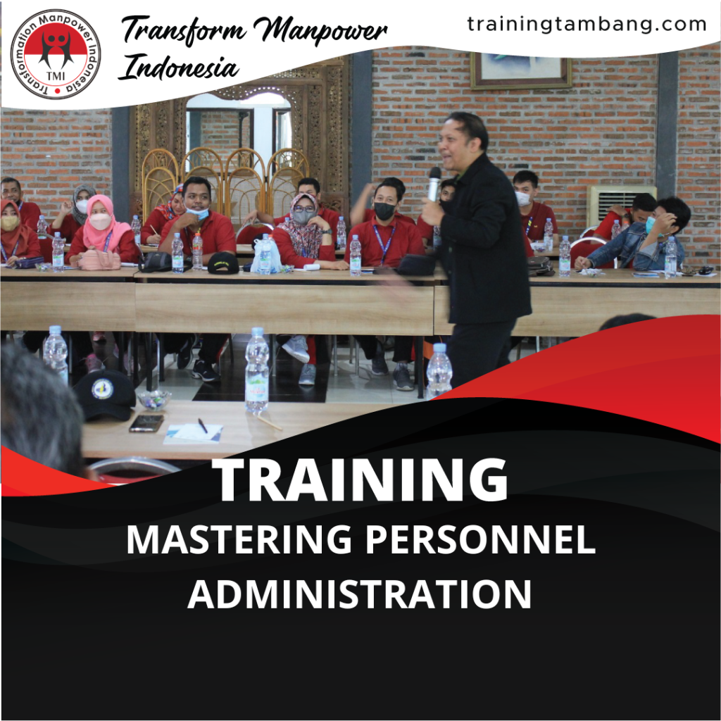 TRAINING MASTERING PERSONNEL ADMINISTRATION
