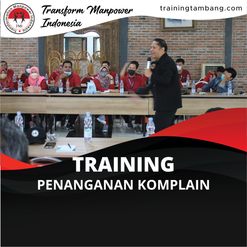 TRAINING PENANGANAN KOMPLAIN